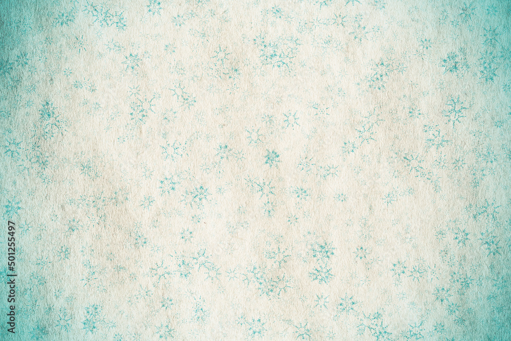 snowflakes on old paper texture Stock Illustration | Adobe Stock