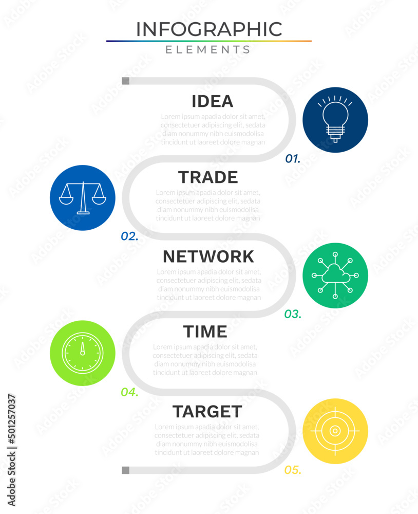 Roadmap timeline connect infographic design vector with icons. Business ...