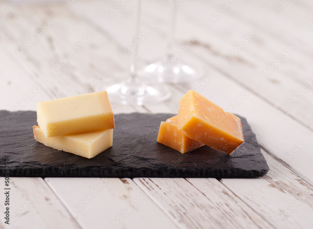 Gourmet cheeses Stock Photo | Adobe Stock