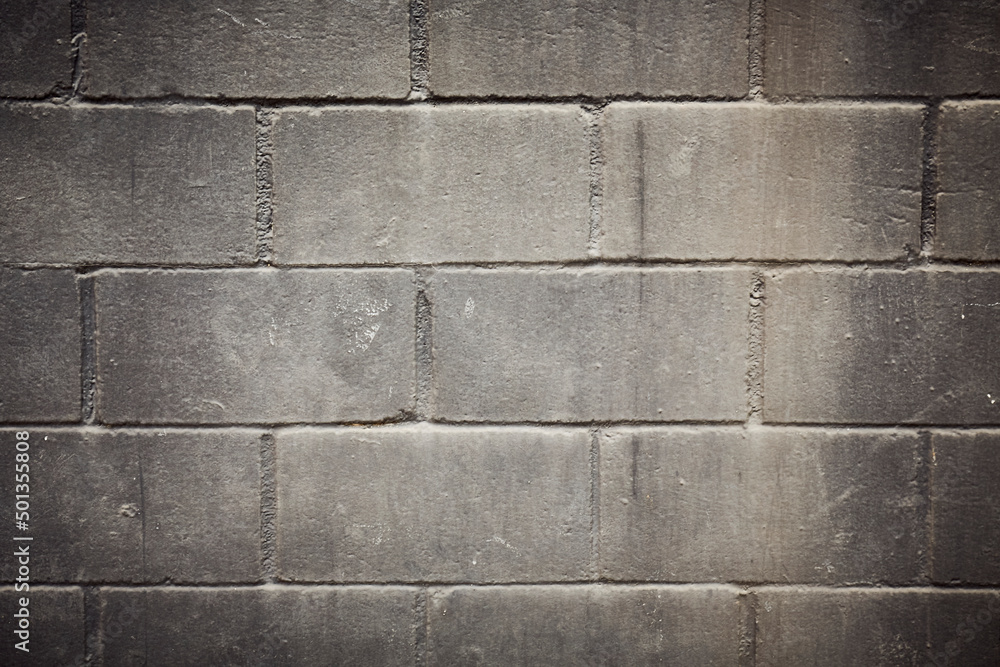 Textura muro de ladrillo gris Stock Photo | Adobe Stock