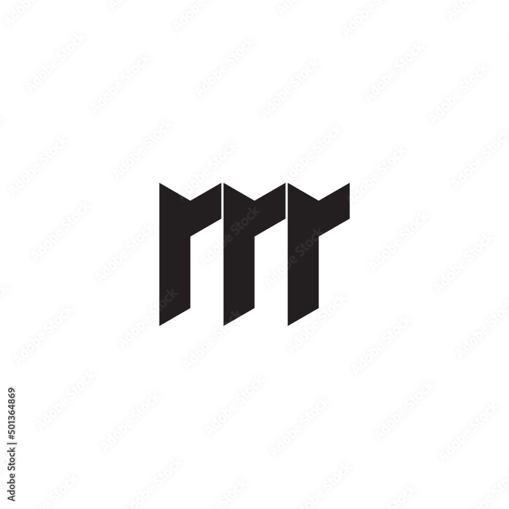 Three letter r, letter m symbol simple logo vector Stock Vector | Adobe ...
