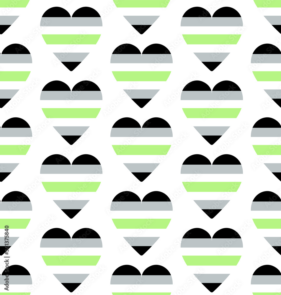 Agender Pride Day vector seamless pattern background. Backdrop with ...