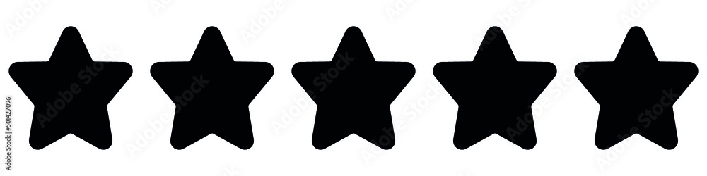five star, rating symbol, 5 stars icon, five star, rating symbol ...