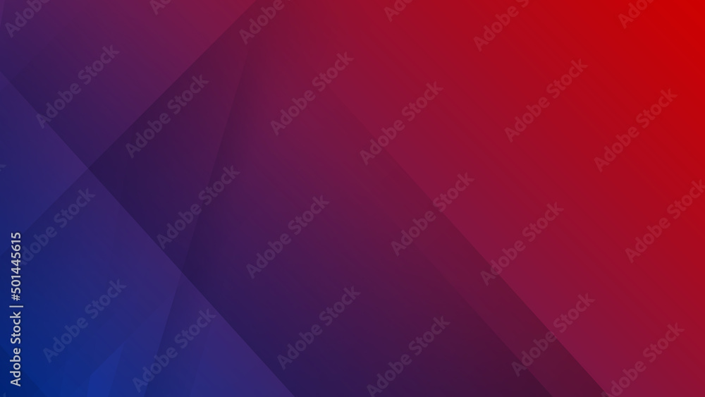 Minimal blue red abstract modern background design. Design for poster, template on web, backdrop ...