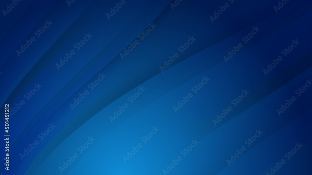 dark blue wave abstract modern technology background design. Vector ...