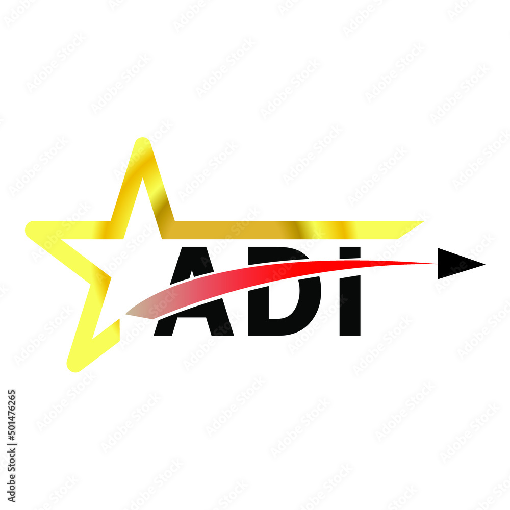 ADI letter logo design. ADI creative letter logo. simple and modern ...