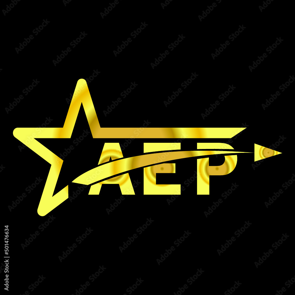 AEP letter logo design. AEP creative letter logo. simple and modern ...