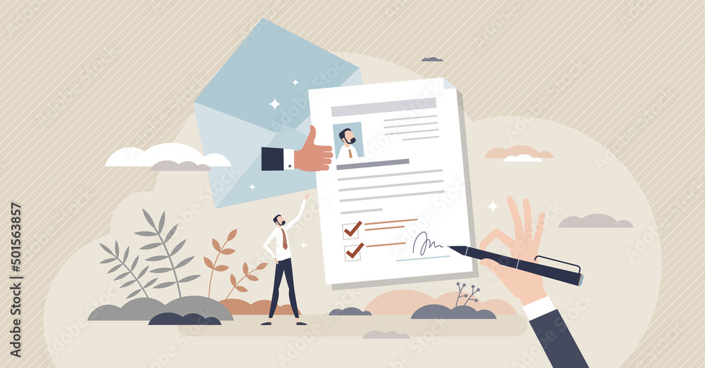 Recommendation letter and CV reference for job interview tiny person ...