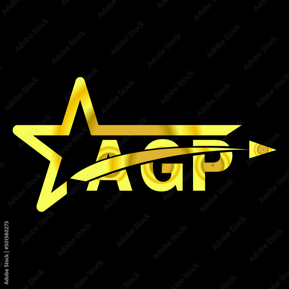 AGP letter logo design. AGP creative letter logo. simple and modern ...