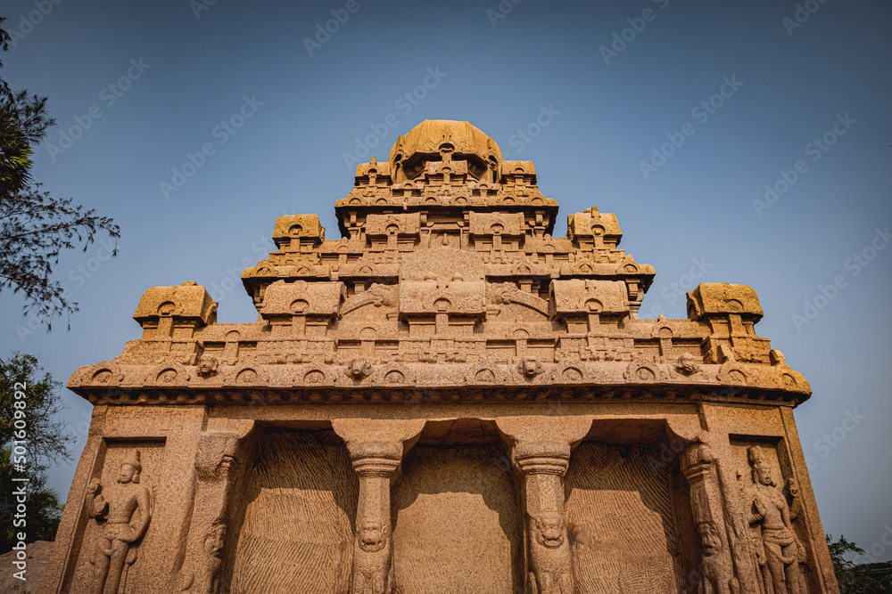 Exclusive Monolithic - Five Rathas or Panch Rathas are UNESCO World ...