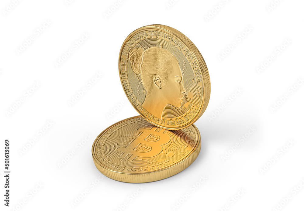 Custom Gold Coin Mockup Stock Template | Adobe Stock
