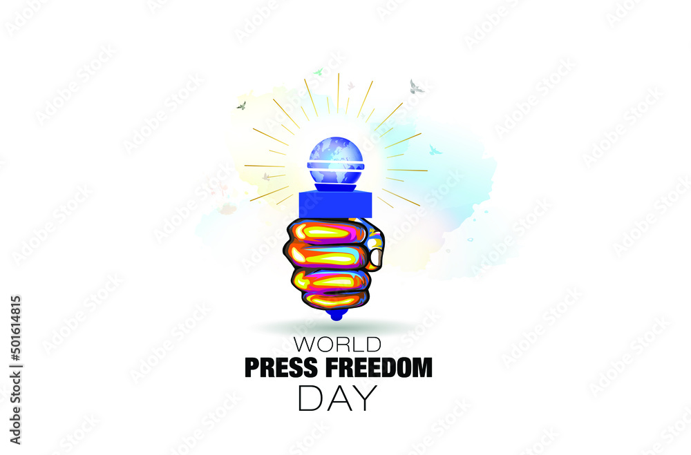 World press freedom day education or Freedom of media and Journalism ...