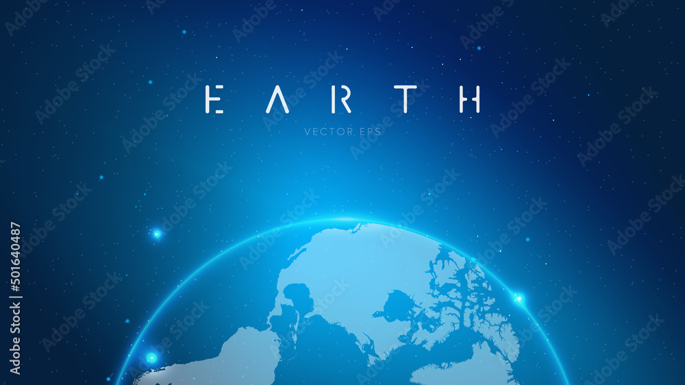 Internet Earth Vector