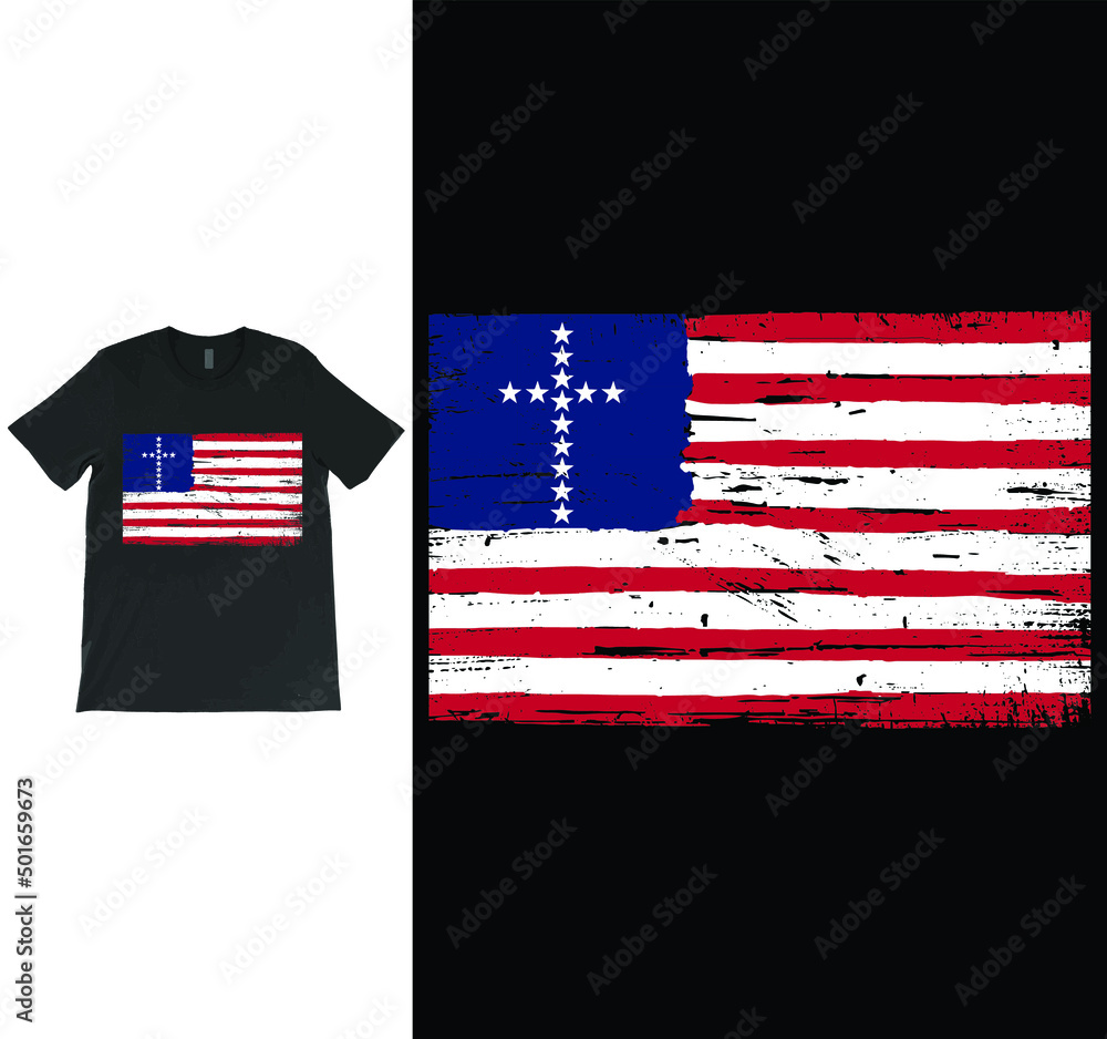 Jesus Distressed American Flag Printable Vector T-Shirt Design ...