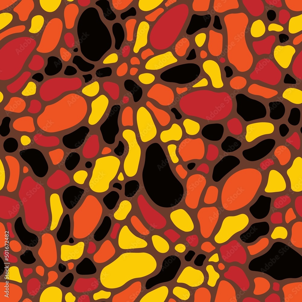 Skin of the alien animal. Spotted texture. Seamless pattern background ...