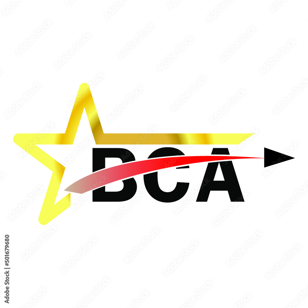 BCA letter logo design. BCA creative letter logo. simple and modern ...