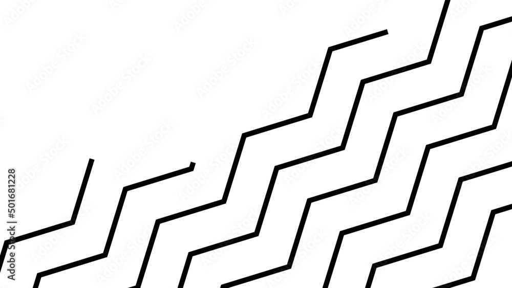 zig-zag line background animation in high resolution. Stock ...