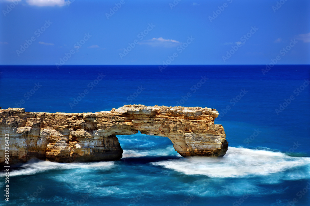 CRETE ISLAND, GREECE. The Kamara (literally "arch") of Geropotamos, a ...