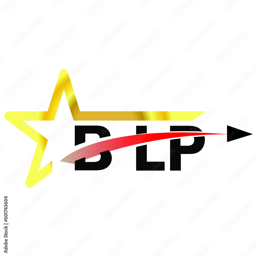 BLP letter logo design. BLP creative letter logo. simple and modern ...