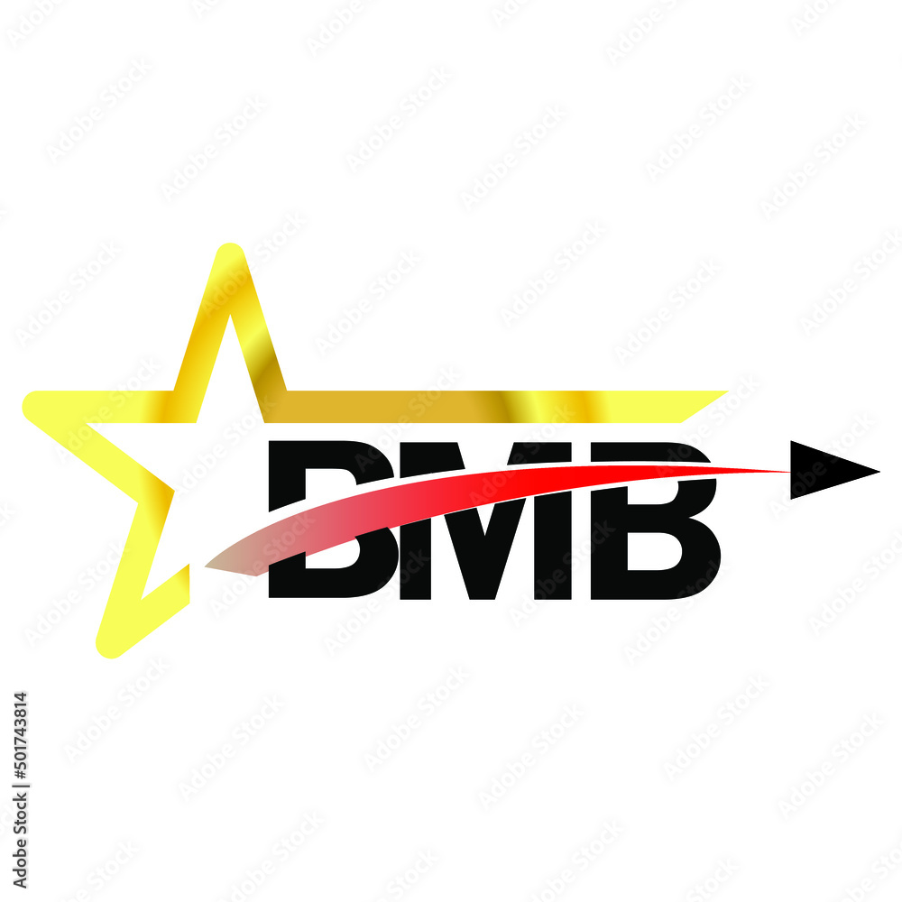 BMB letter logo design. BMB creative letter logo. simple and modern ...