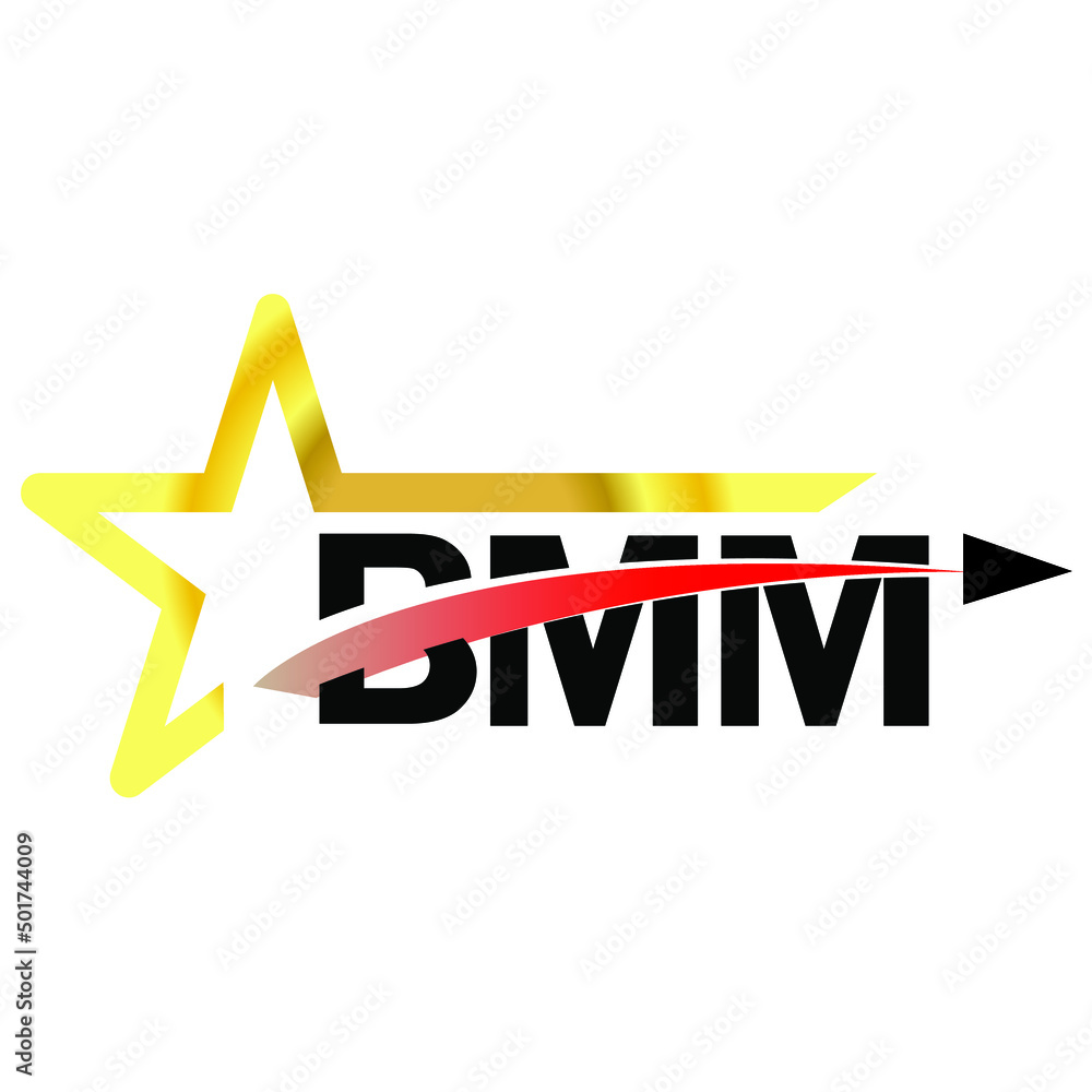 BMM letter logo design. BMM creative letter logo. simple and modern ...