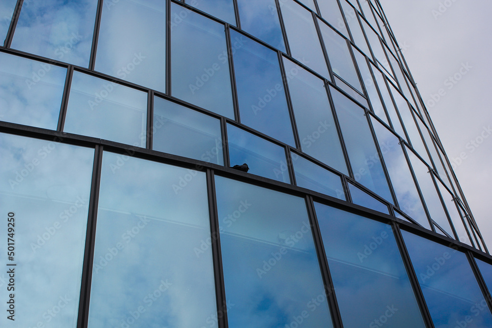 modern glass building facade Stock Photo | Adobe Stock