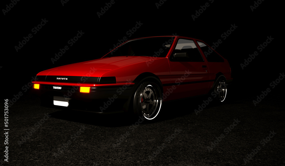 Almaty, Kazakhstan - MAY, 2021 : Toyota AE86 Sprinter Trueno popular ...