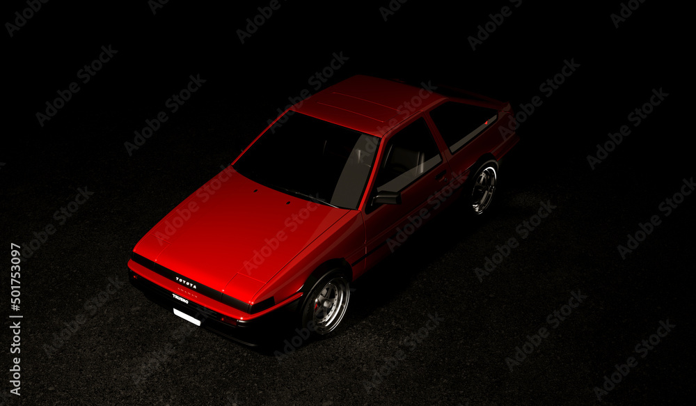Almaty, Kazakhstan - MAY, 2021 : Toyota AE86 Sprinter Trueno popular ...