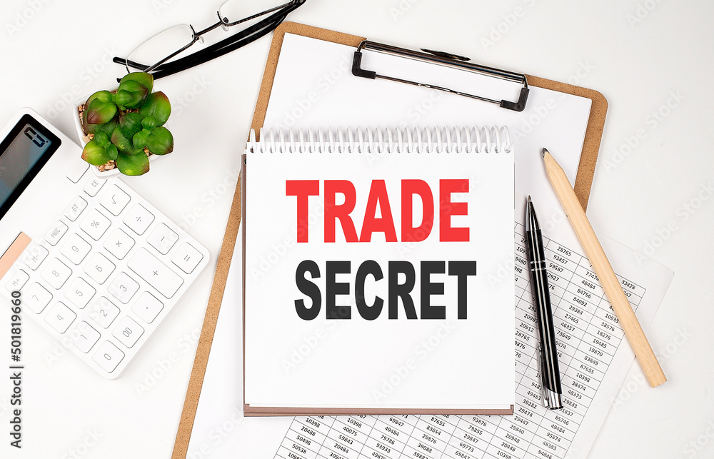 Office desk table with paper sheet, notepad ,chart and calculator. Top ...