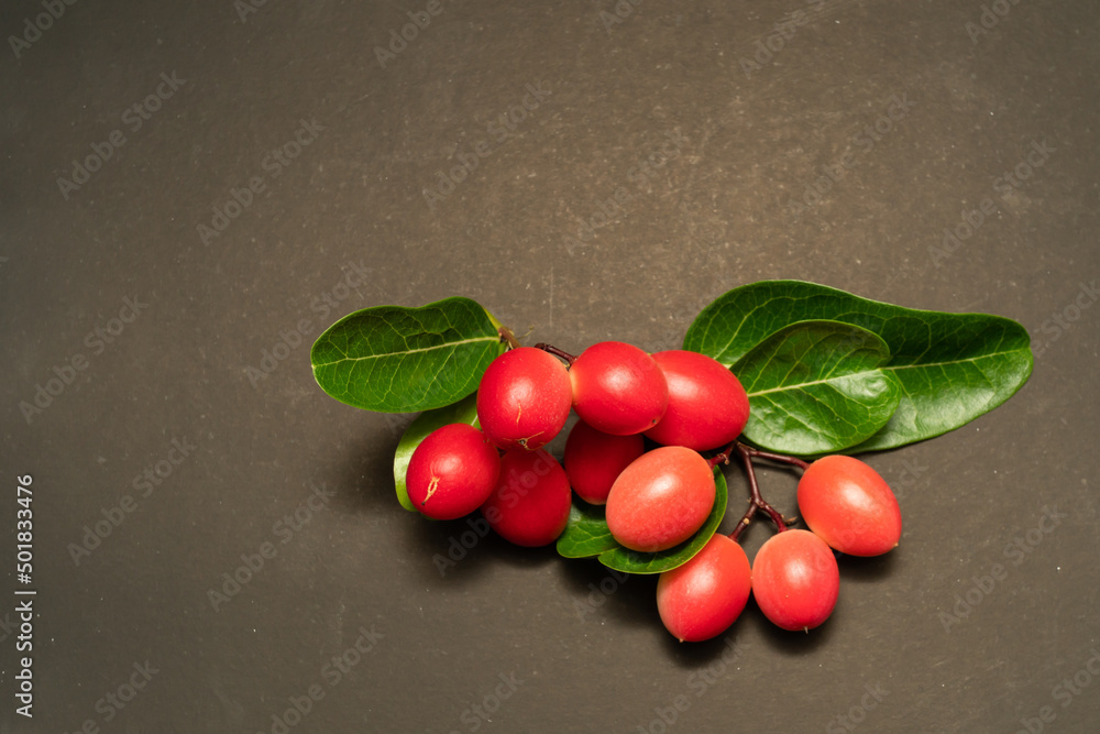 The mango tree yawning booing lemon fruit. Fruit with medicinal ...