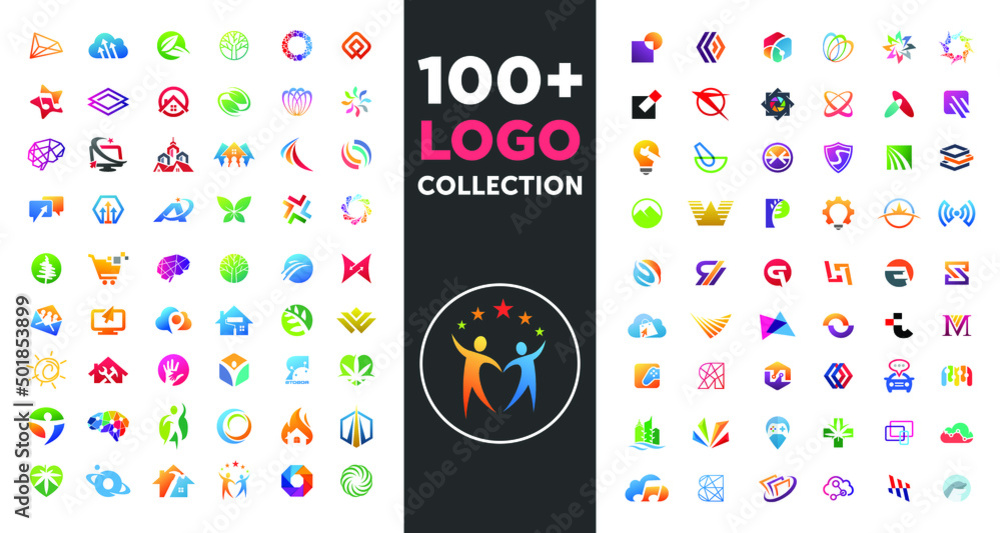Best Logo Design Collections Stock Vector | Adobe Stock