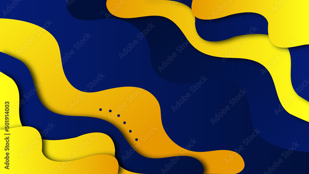 Abstract background blue yellow. Modern blue yellow abstract geometric ...