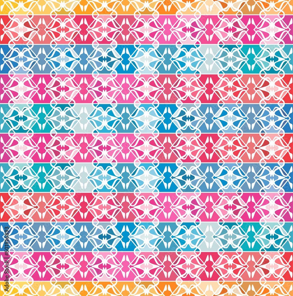 Seamless floral pattern abstract vector background illustration rich in ...