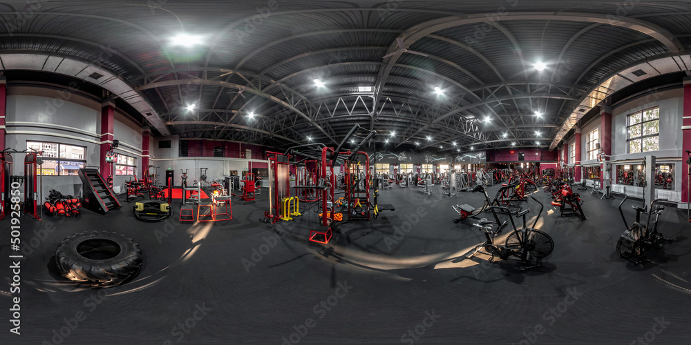 KIROV, RUSSIA - SEPTEMBER 2018. Full seamless 360-degree spherical HDRI ...