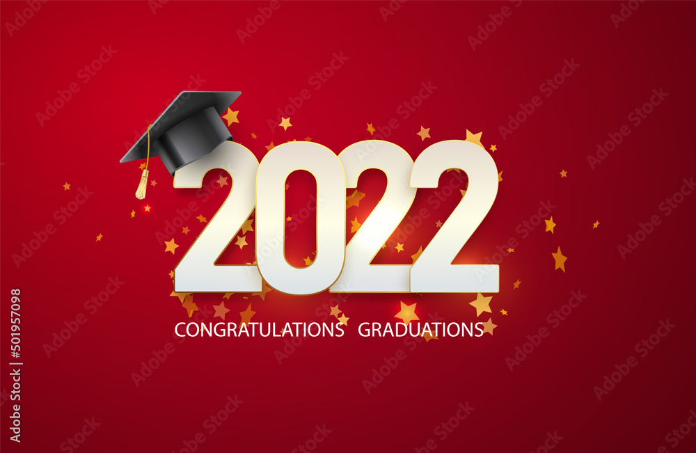 Congratulations Graduates of 2022 for congratulation, invitation card ...