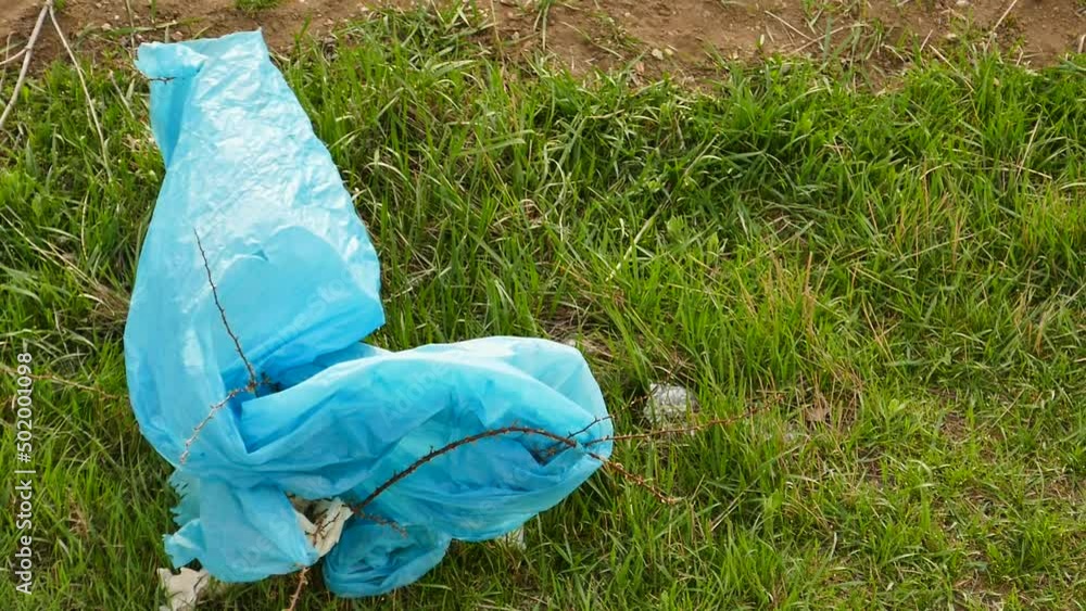 nylon waste pollutes the environment, visual pollution occurs after ...