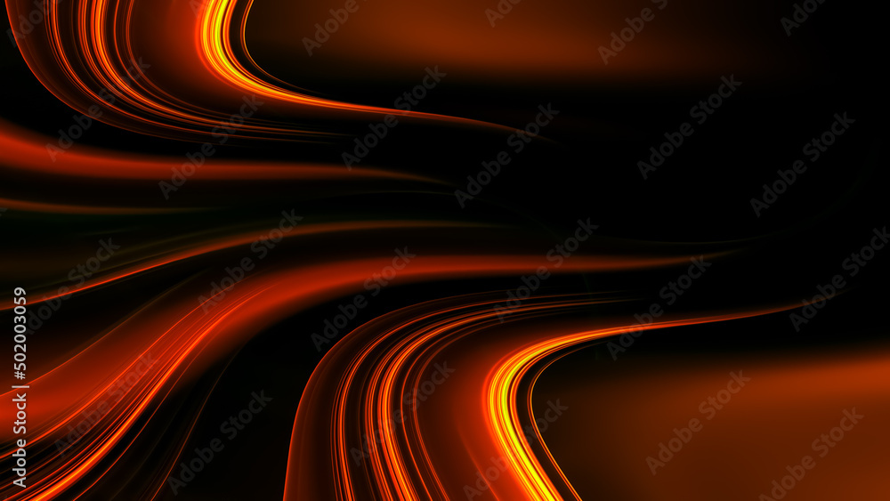 Widescreen Abstract Fire Background Stock Illustration | Adobe Stock