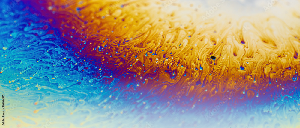 Soap bubble Dispersion of light. Stock Photo | Adobe Stock