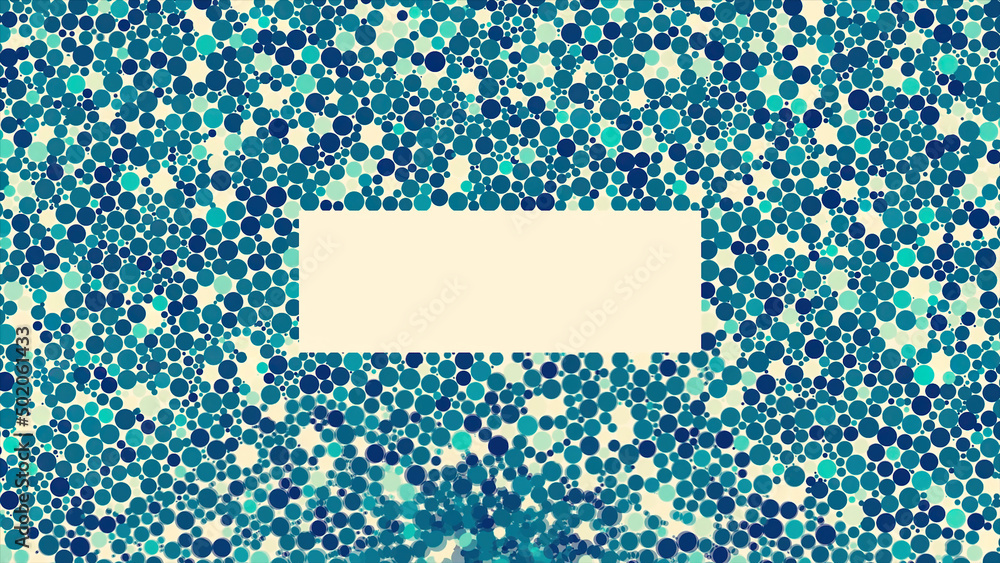 Colorful spheres, many round particles gathering in the shape of ...