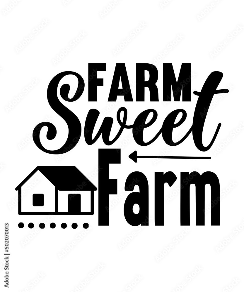 Vetor do Stock: Farmhouse Sign Clipart, Rustic Home Decor, Farmhouse ...