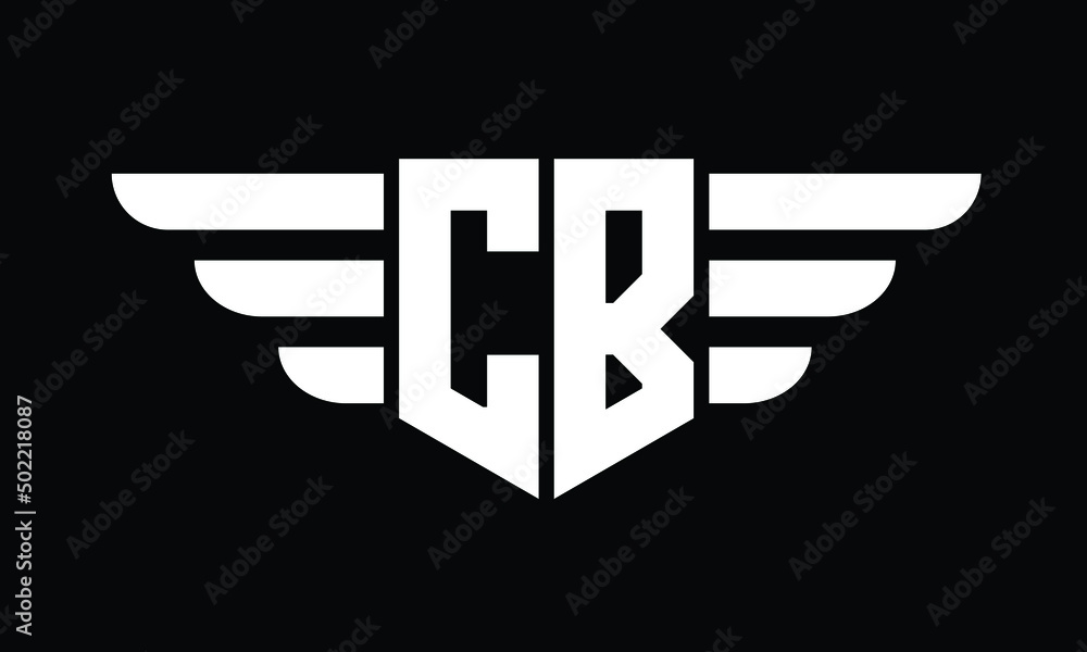 CB logo design vector template | monogram logo | abstract logo ...