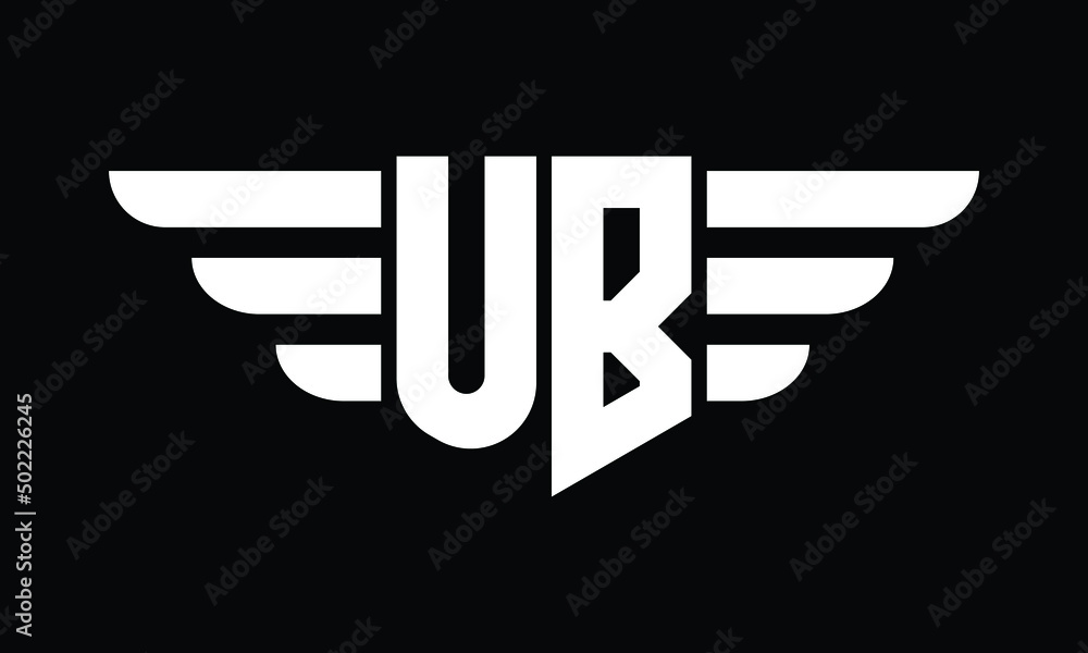 UB logo design vector template | monogram logo | abstract logo ...