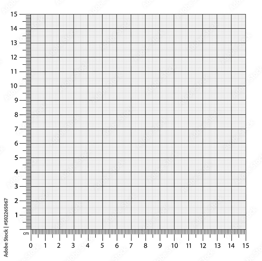 Vector illustration of corner rulers from isolated on white background ...
