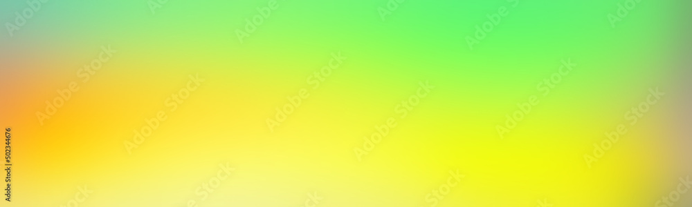 Light Lemon And Green Color
