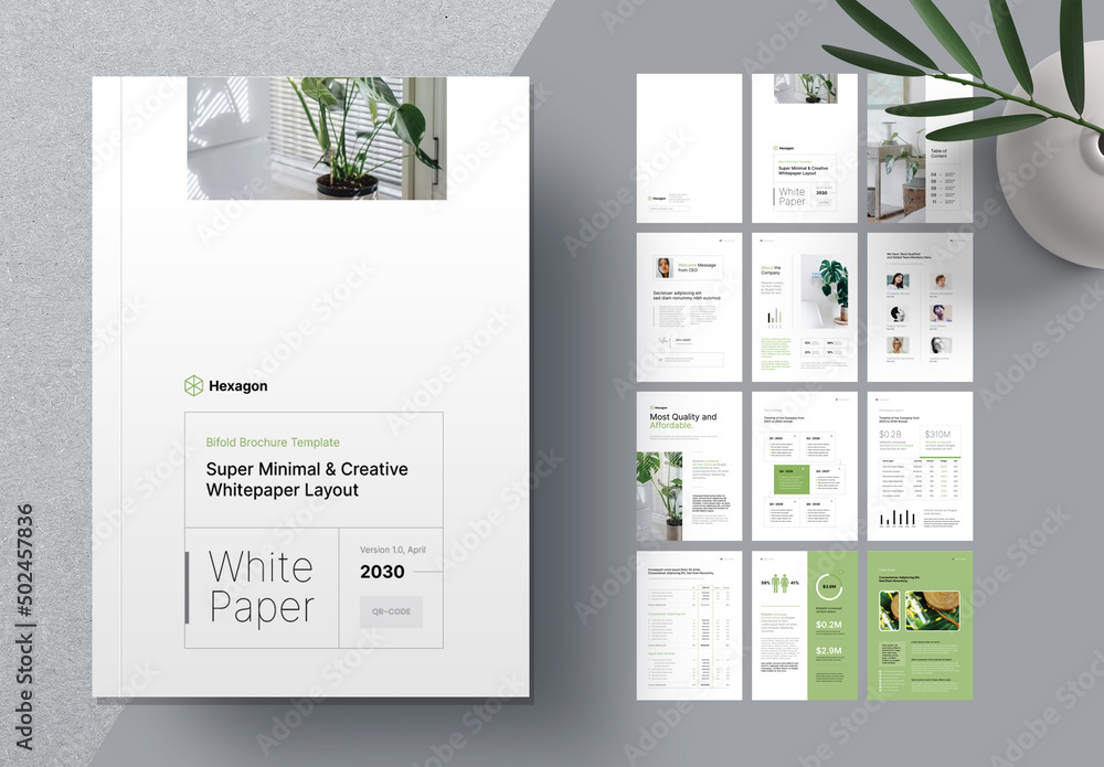 Brochure Layout Stock Template | Adobe Stock