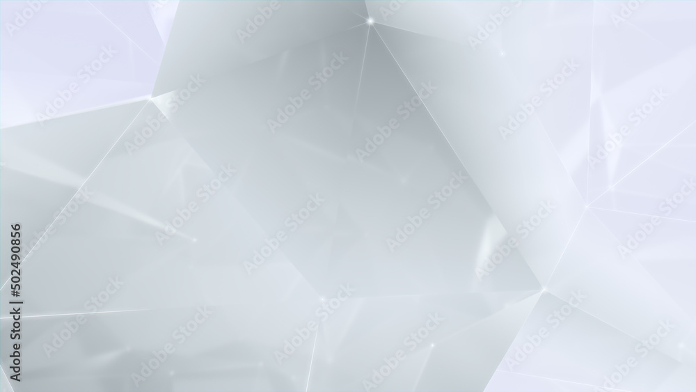 Artificial Intelligence, Quantum Computing Concept. White Tech ...