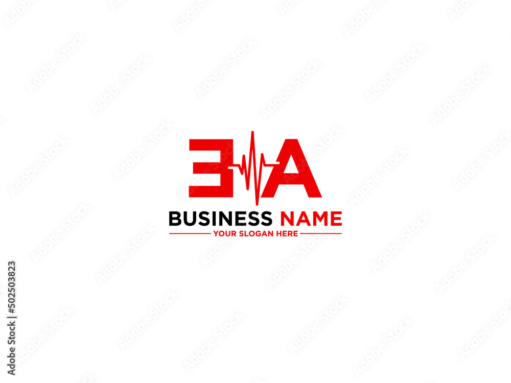 Abstract EA Logo Design, Letter Ea ae Logo Icon Vector Image For ...