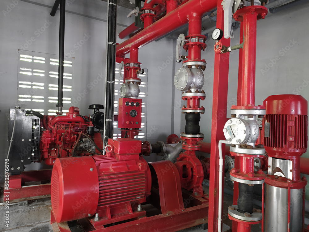 Electric Fire pump and engine fire pump for fire fighting system in ...