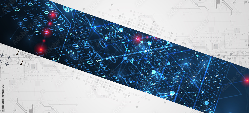 Abstract technology background. Communication concept, futuristic ...
