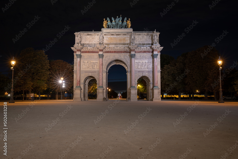 Arc de Triomphe du Carrousel is a triumphal arch in Paris, located in ...